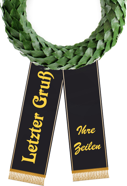 Trauerschleifen | Schuster Schleifendruckerei